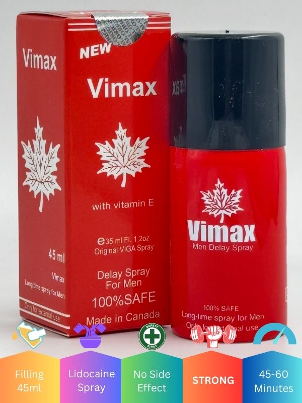 Vimax Spray - Long Lasting Pleasure - Delay Spray For Men – www.viga.pk