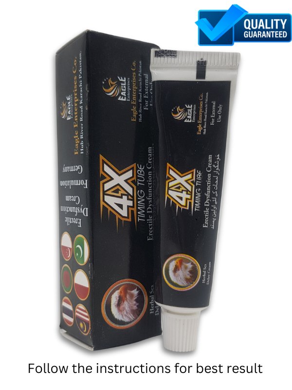 4X Cream - Delay Cream For Long Timing – www.viga.pk