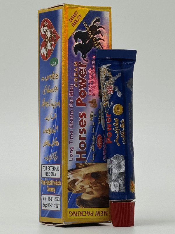 Horse Power Cream - Best Delay Cream For Men – www.viga.pk