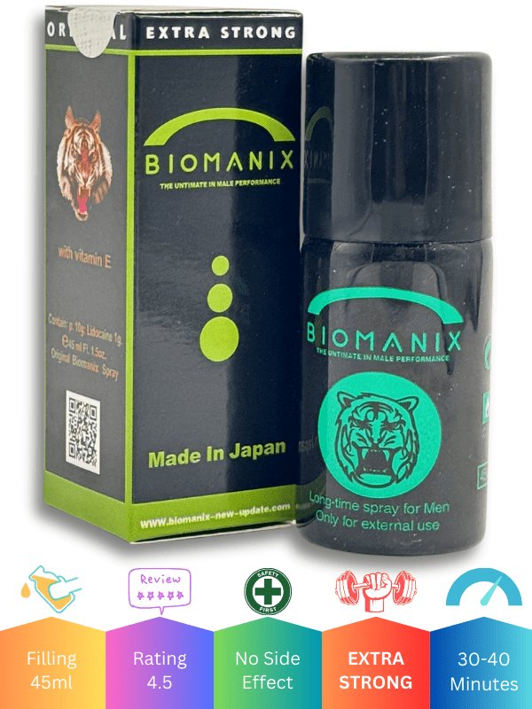 Biomanix Spray For Men - Extra Strong Delay Spray – www.viga.pk