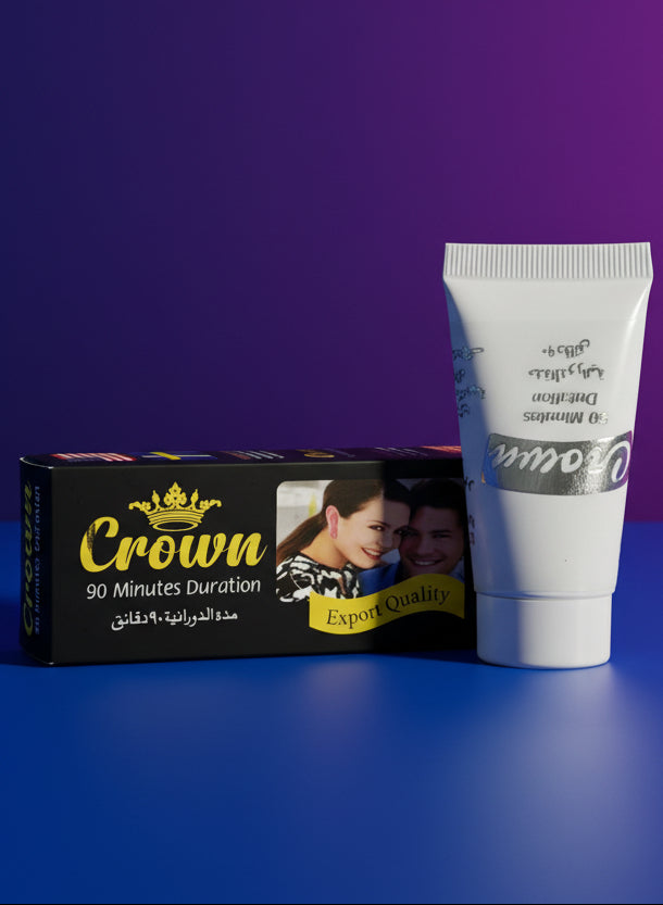 Crown Cream - Delay Cream Long Time 90 Minutes Timing – www.viga.pk