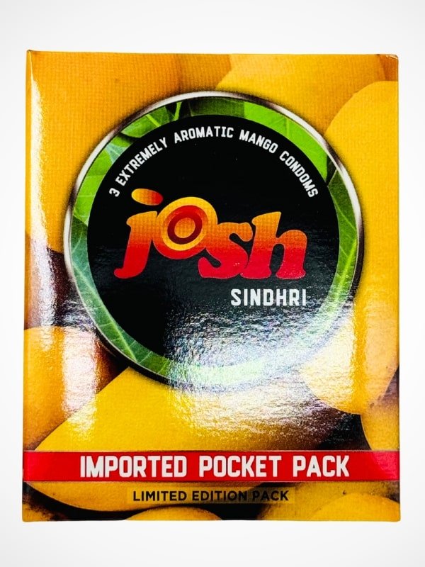 Josh Sindhri Condoms - 3 Extremely Aromatic Mango Condoms – www.viga.pk