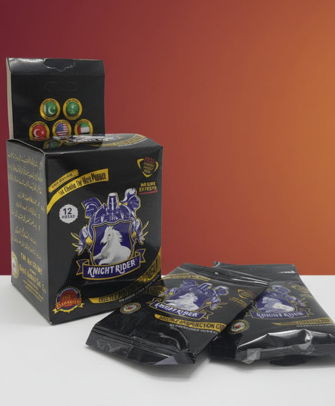 Knight Rider Cream - Delay Cream with 12 Condoms – www.viga.pk