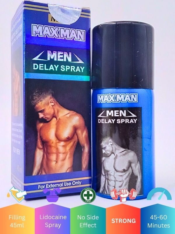 New Maxman Delay Spray - Long Lasting Excitement – www.viga.pk