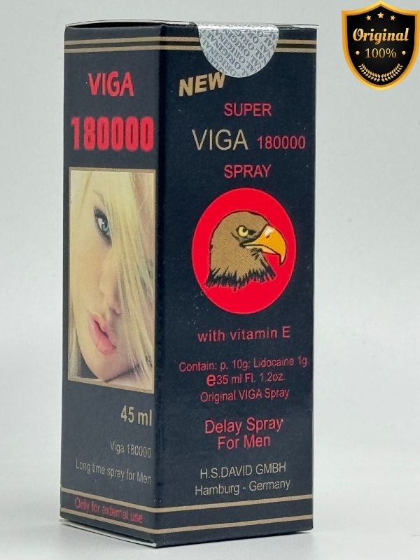 Viga 180000 Delay Spray For Men 45ML – www.viga.pk